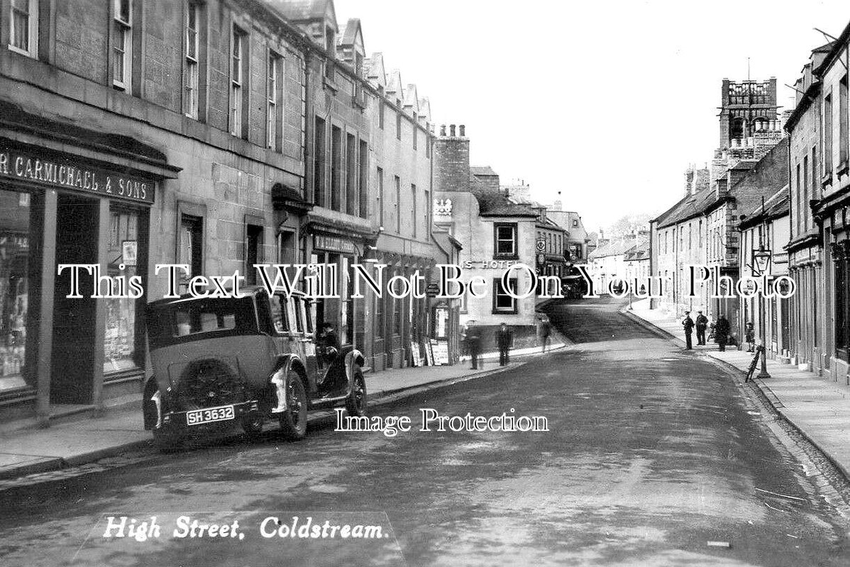 SC 104 - High Street, Coldstream, Scotland – JB Archive