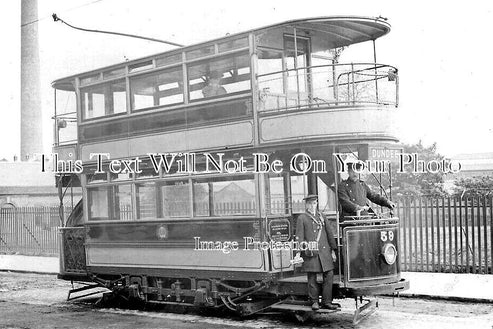 SC 1070 - Dundee Corporation Tramways Tram, Scotland – JB Archive