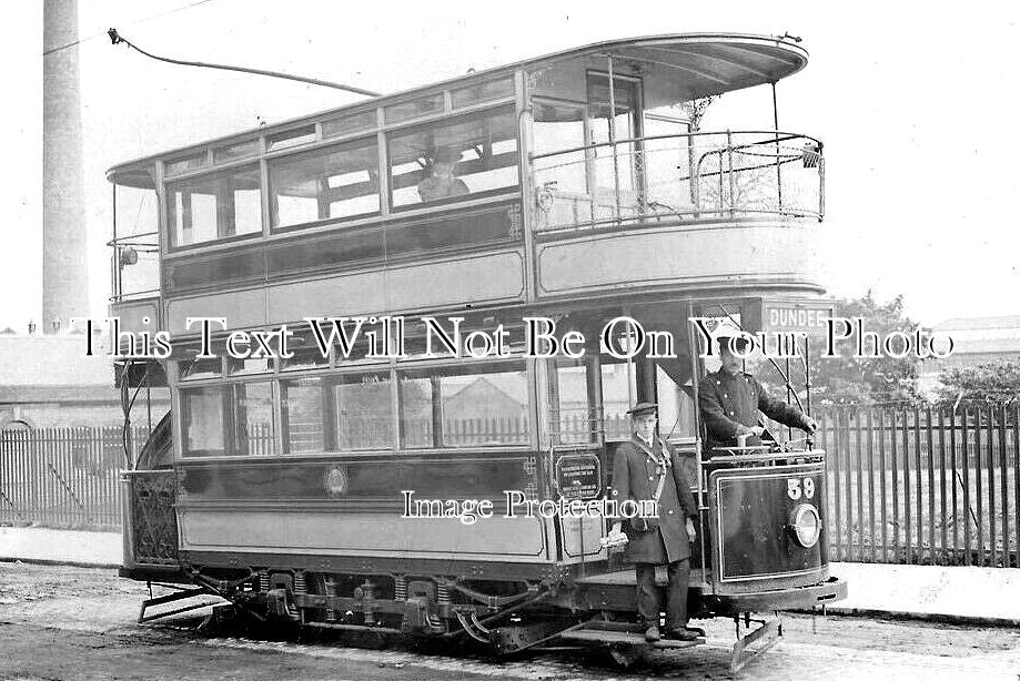SC 1070 - Dundee Corporation Tramways Tram, Scotland – JB Archive