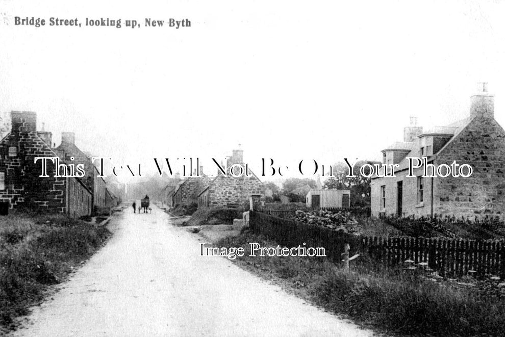 SC 1347 - Bridge Street, New Byth, Aberdeenshire, Scotland – JB Archive