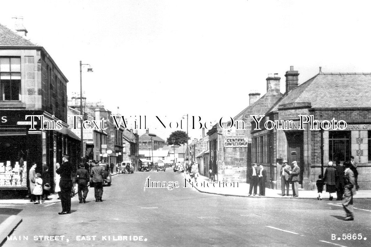 SC 1479 - Main Street, East Kilbride, Scotland – JB Archive