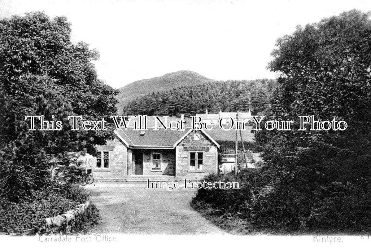 SC 1513 - Carradale Post Office, Kintyre, Argyll, Scotland – JB Archive