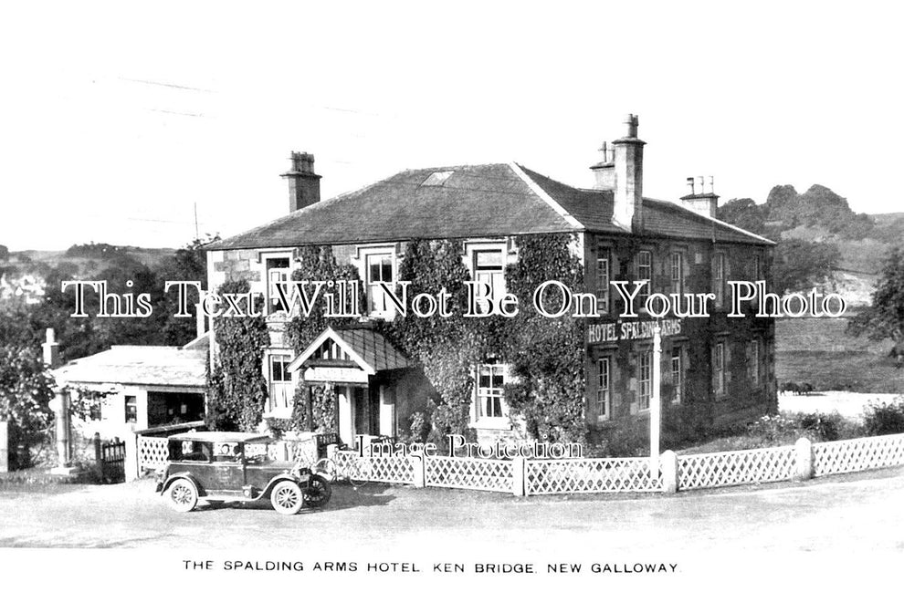 SC 167 - Spalding Arms Hotel, Ken Bridge, New Galloway, Scotland – JB ...