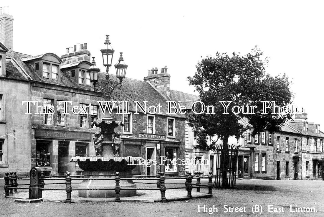 SC 1700 - High Street, East Linton, East Lothian, Scotland – JB Archive