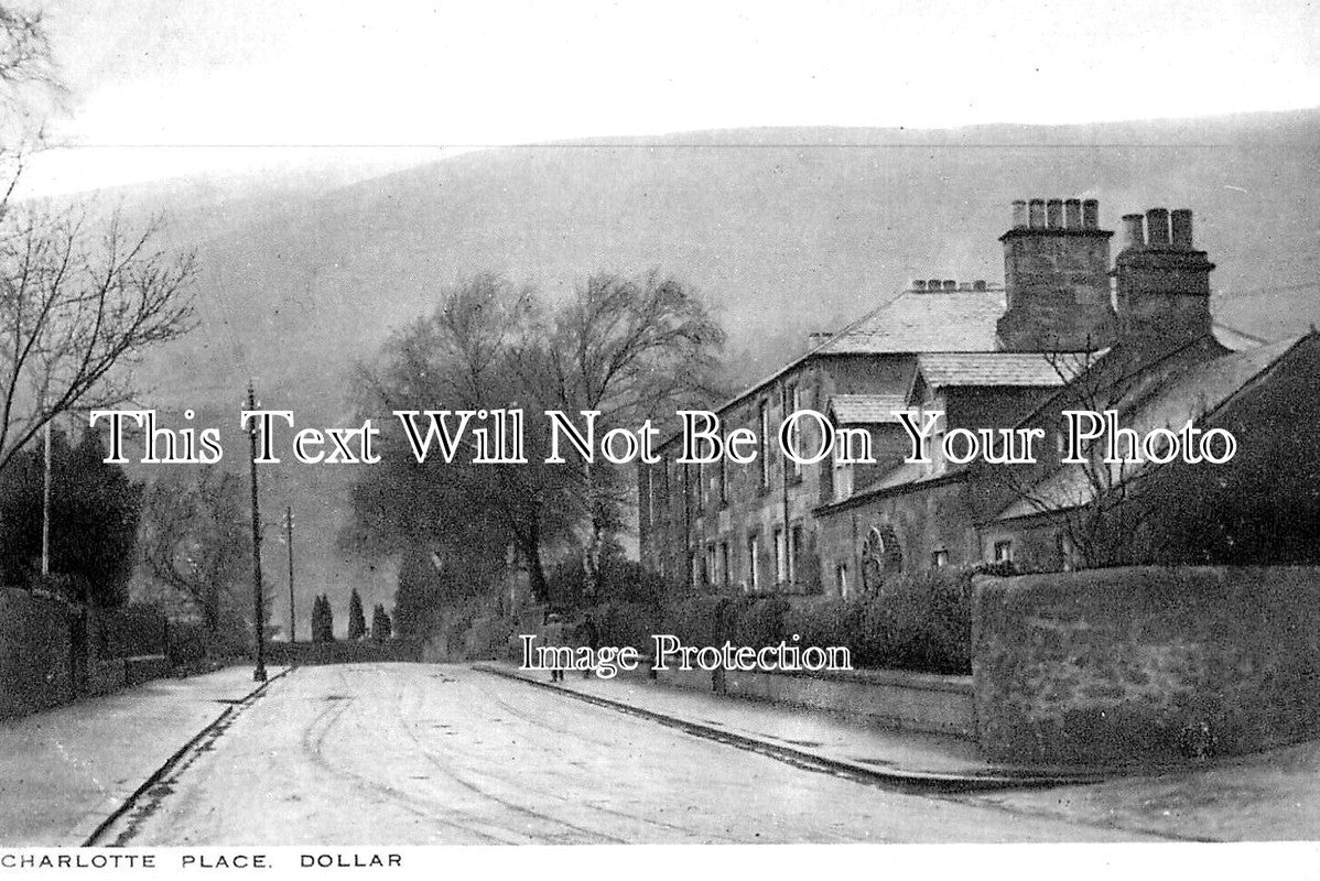 SC 1904 - Charlotte Place, Dollar, Scotland – JB Archive