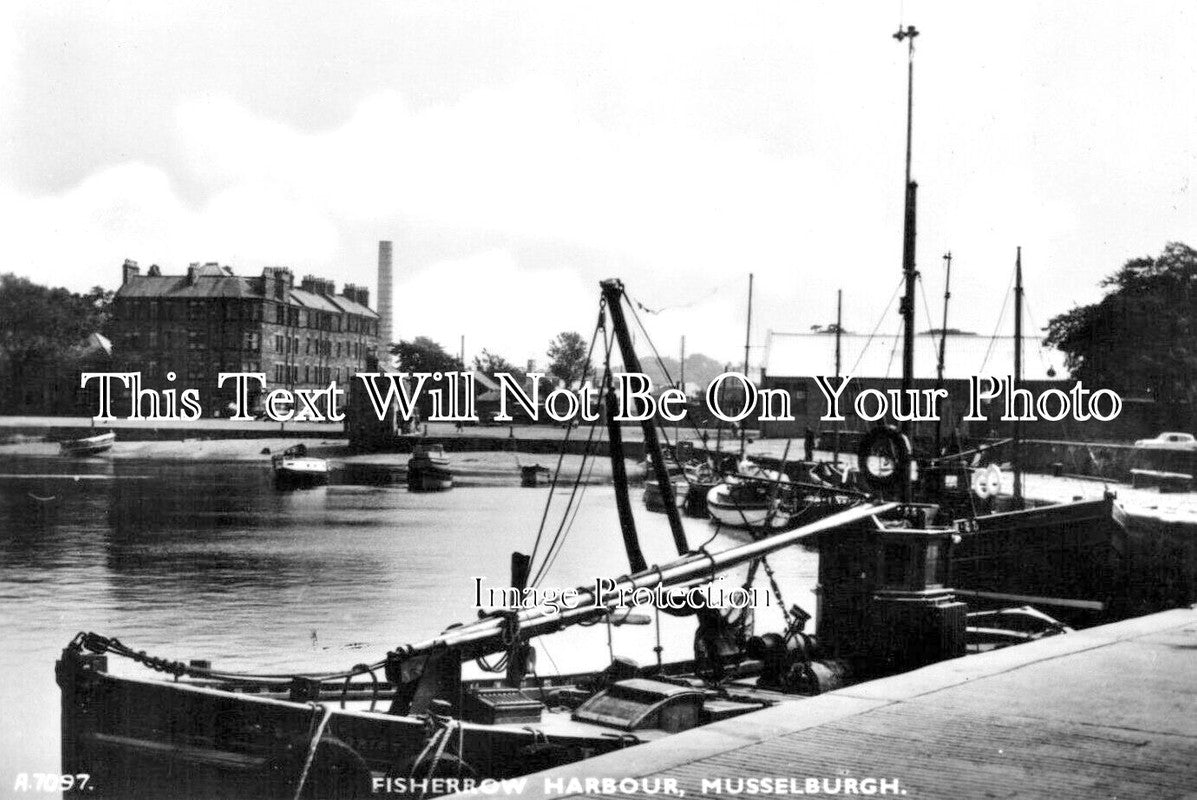 SC 1976 - Fisherrow Harbour, Musselburgh, Scotland – JB Archive