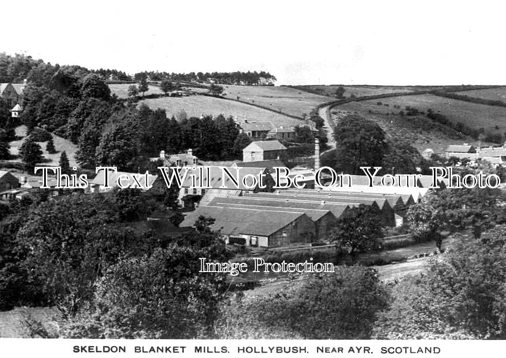 SC 198 - Skeldon Blanket Mills, Hollybush, Scotland – JB Archive