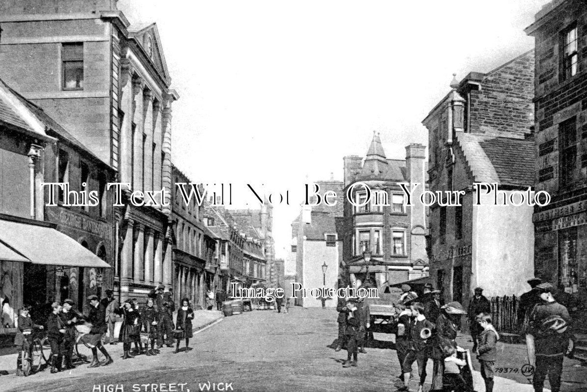 SC 2057 - High Street, Wick, Caithness, Scotland – JB Archive