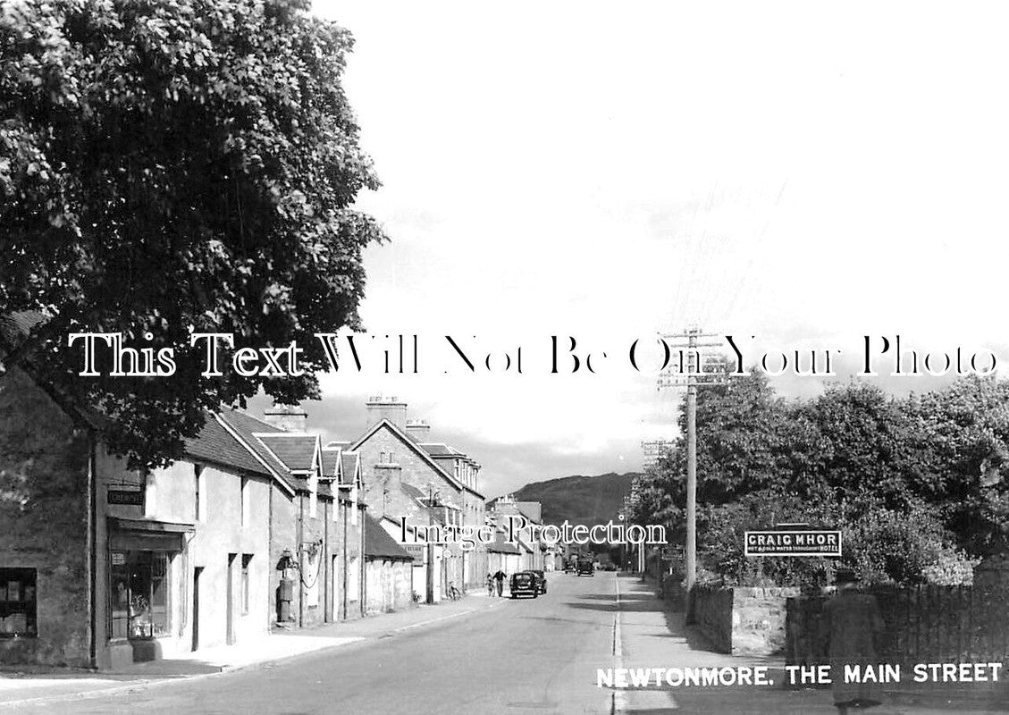 SC 219 - The Main Street, Newtonmore, Scotland – JB Archive
