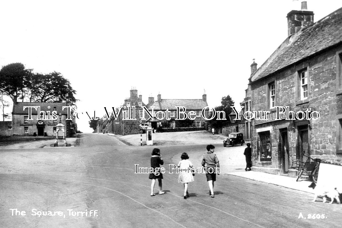 SC 2194 - The Square, Turriff, Aberdeenshire, Scotland – JB Archive