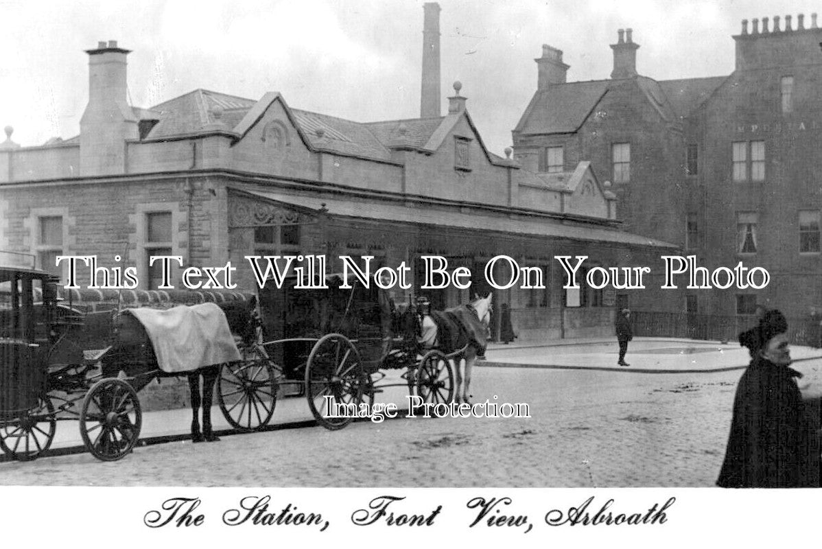SC 2410 - Arbroath Railway Station, Scotland – JB Archive