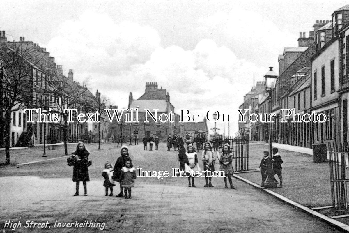 SC 2459 - High Street, Inverkeithing, Fife, Scotland – JB Archive