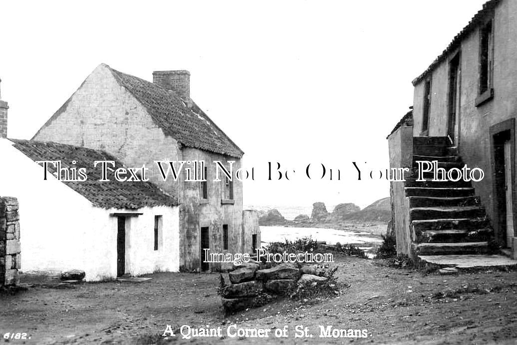 SC 25 - A Quaint Corner Of St Monans, Fife, Scotland – JB Archive