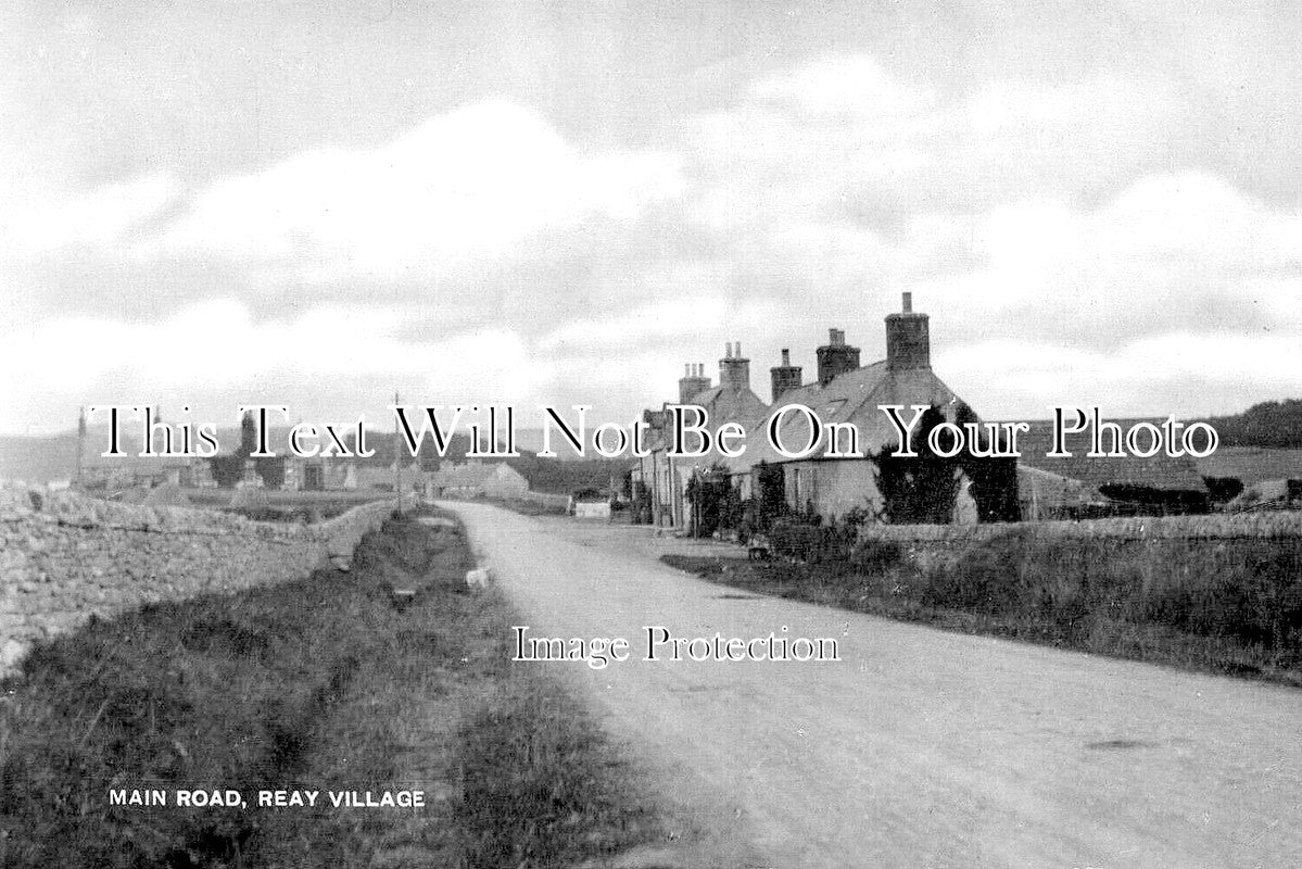SC 2612 - Main Road, Reay Village, Scotland – JB Archive