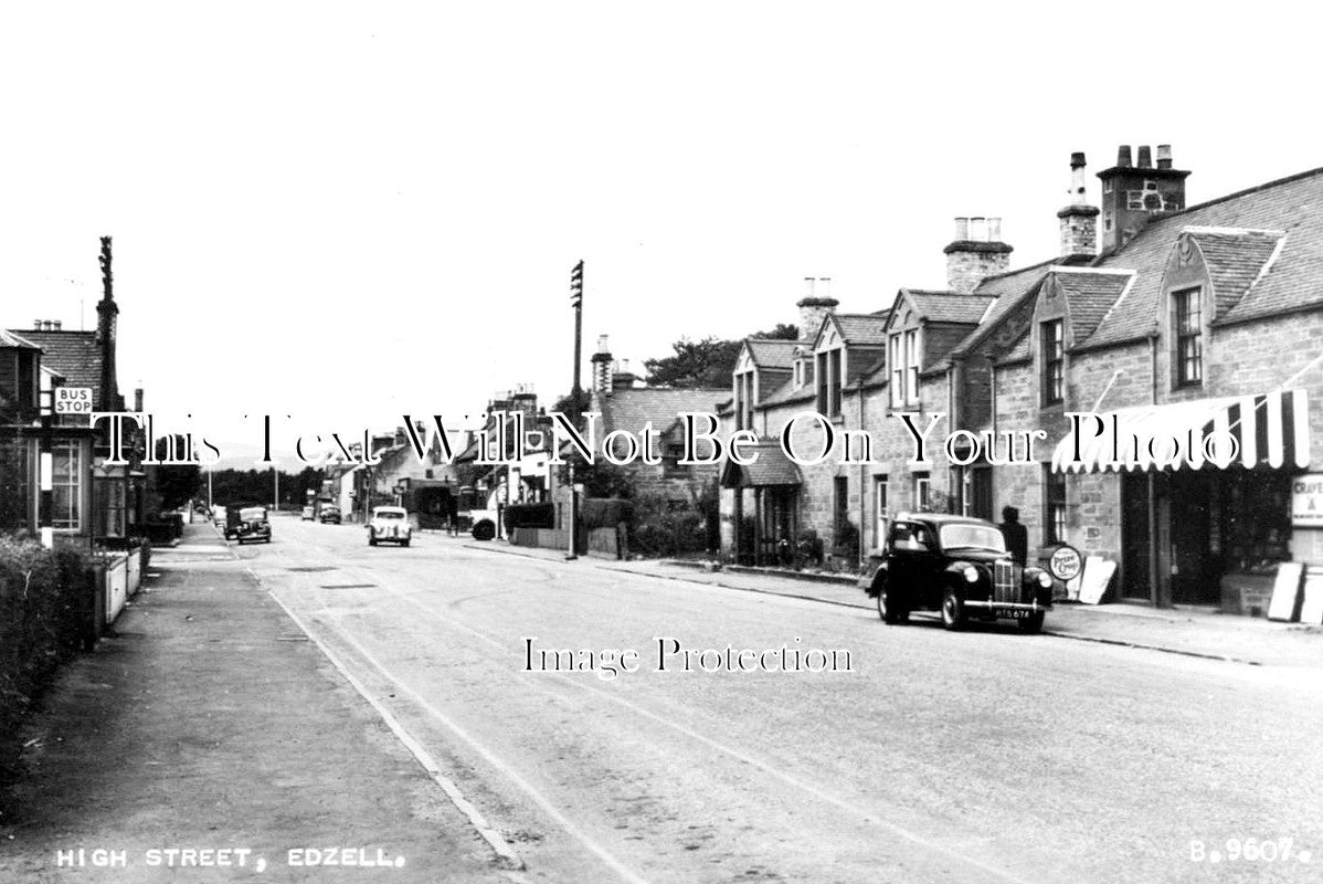 SC 2987 - High Street, Edzell, Angus, Scotland – JB Archive