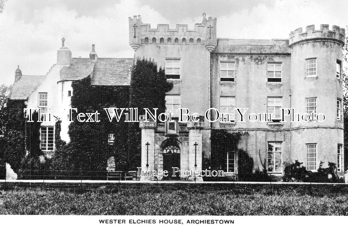SC 3055 - Wester Elchies House, Archiestown, Scotland – JB Archive