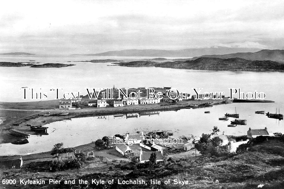 SC 3303 - Kyleakin Pier & The Kyle Of Lochalsh, Isle Of Skye, Scotland ...