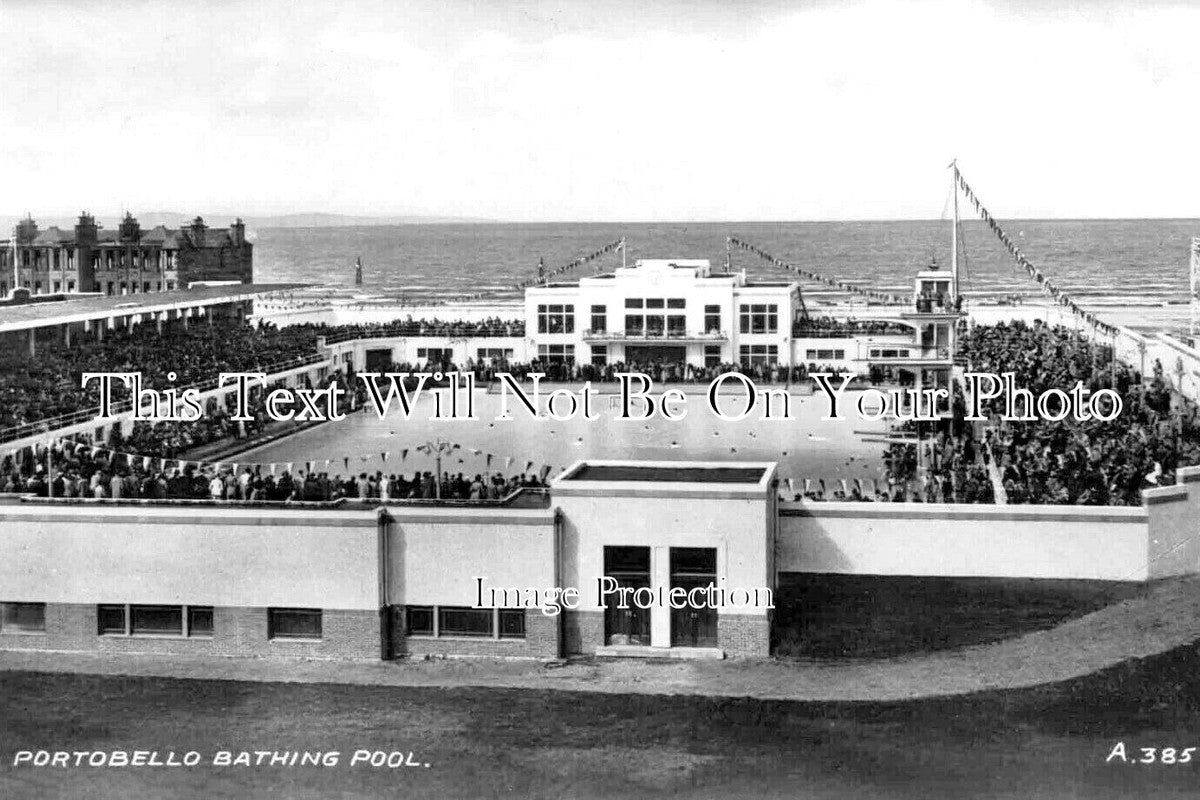 SC 3592 - Portobello Bathing Pool, Scotland c1937 – JB Archive