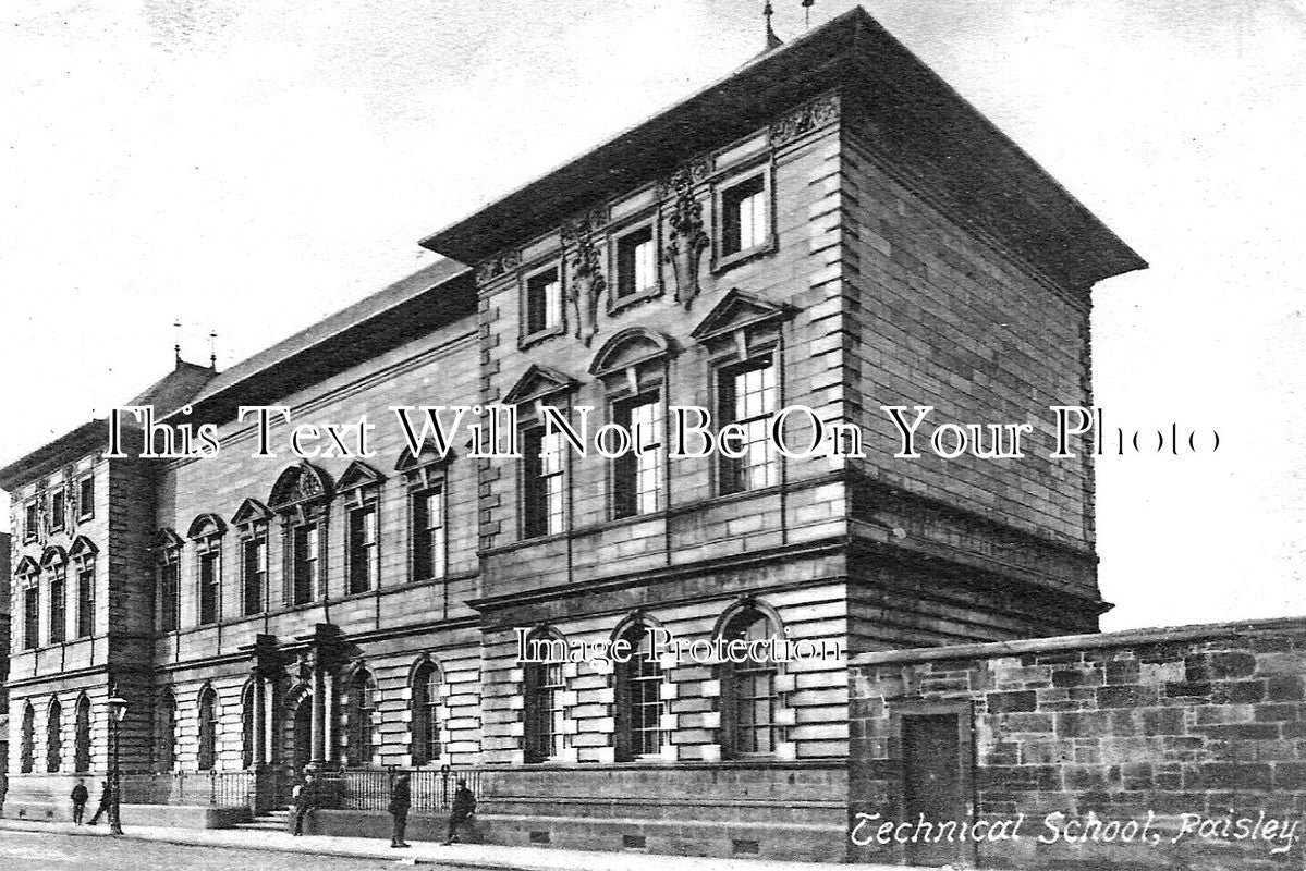 SC 3632 - Technical School, Paisley, Glasgow, Scotland – JB Archive