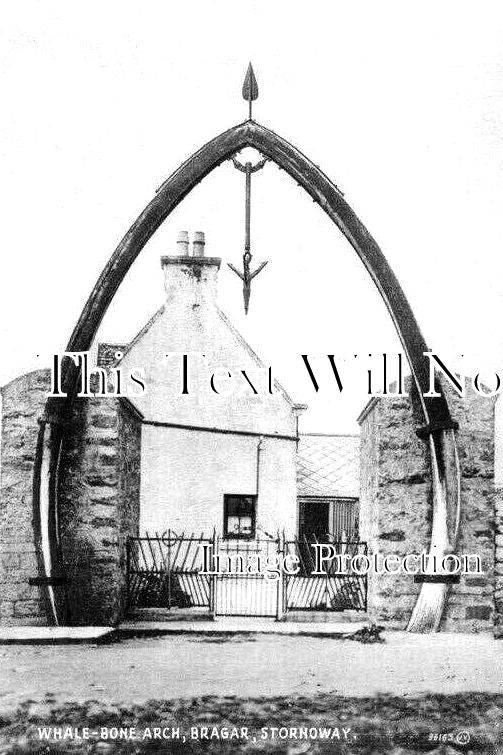 SC 392 - Whale-Bone Arch, Bragar, Stornaway, Scotland – JB Archive