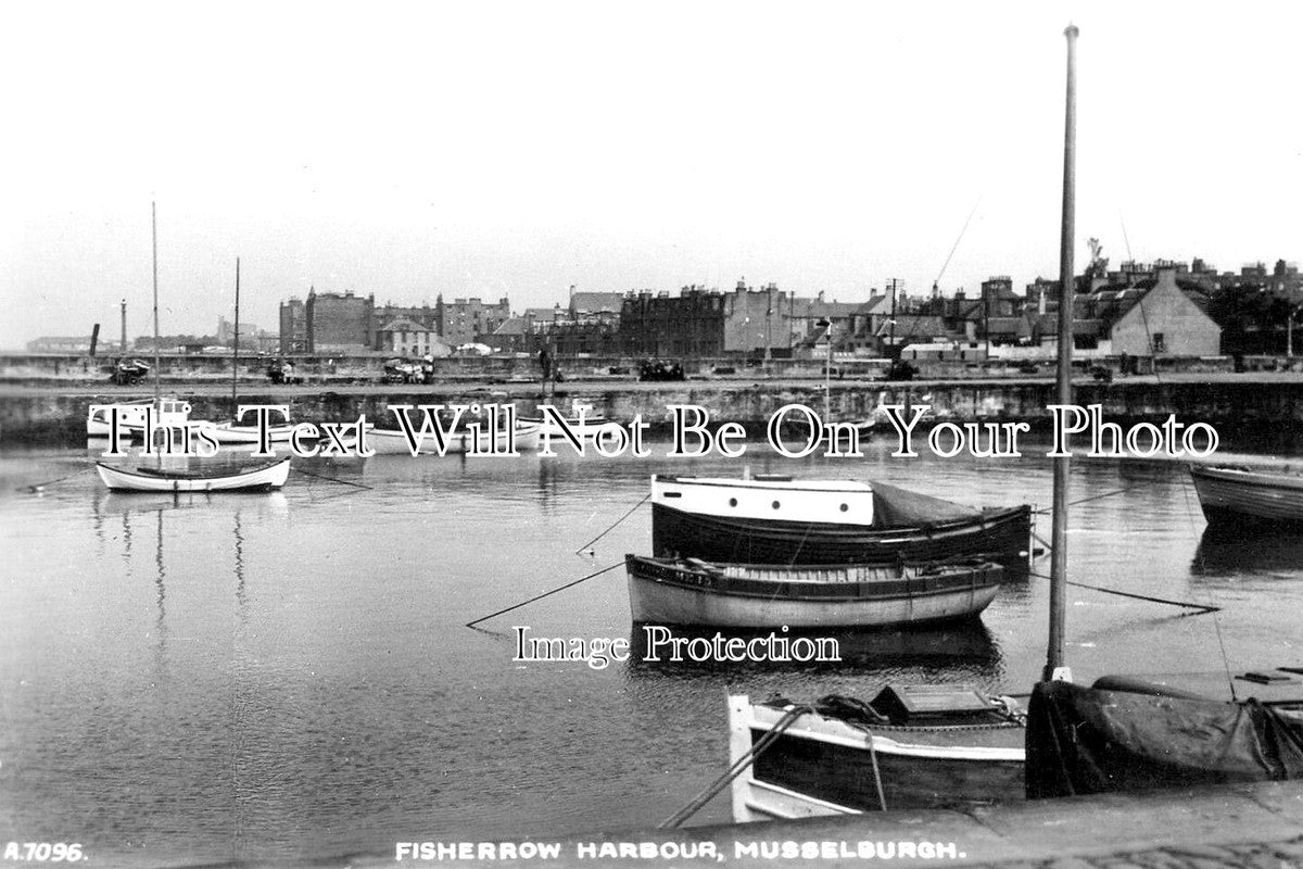 SC 393 - Fisherrow Harbour, Musselburgh, Scotland – JB Archive