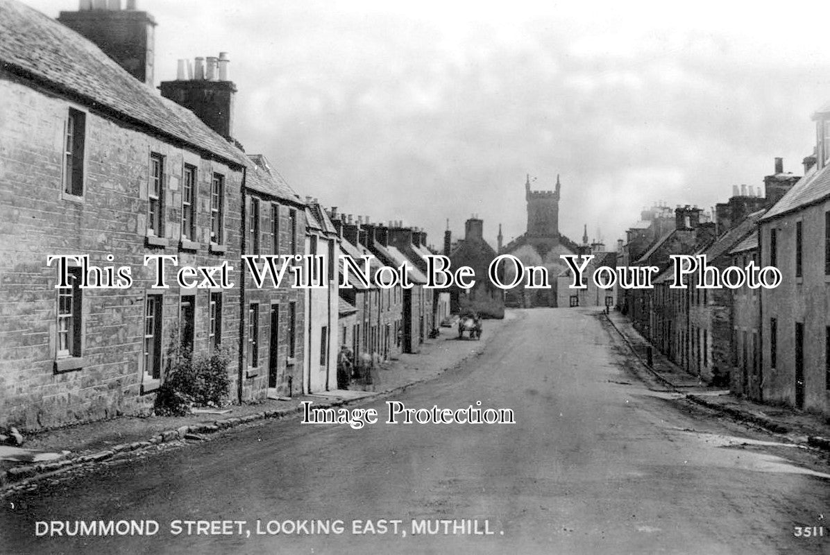 SC 4114 - Drummond Street, Muthill, Perhshire, Scotland – JB Archive