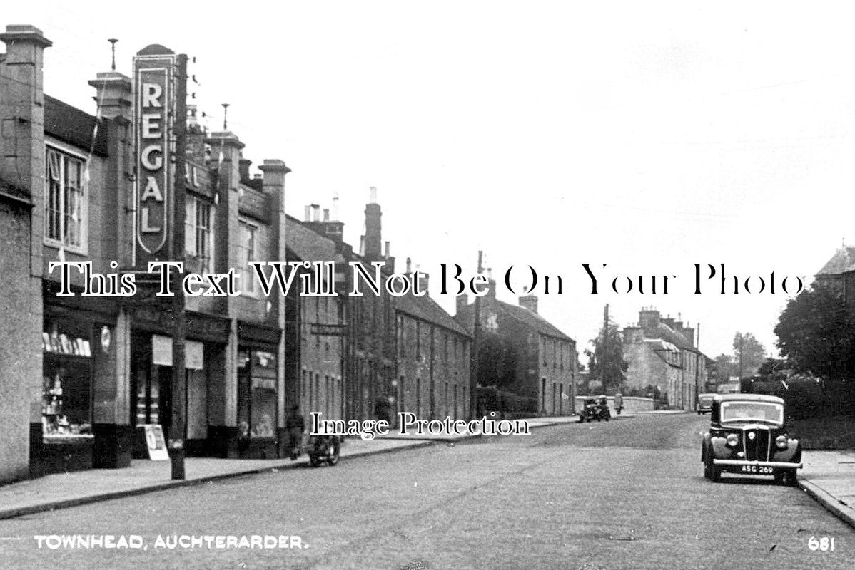 SC 4281 - Townhead, Auchterarder, Perthshire, Scotland – JB Archive