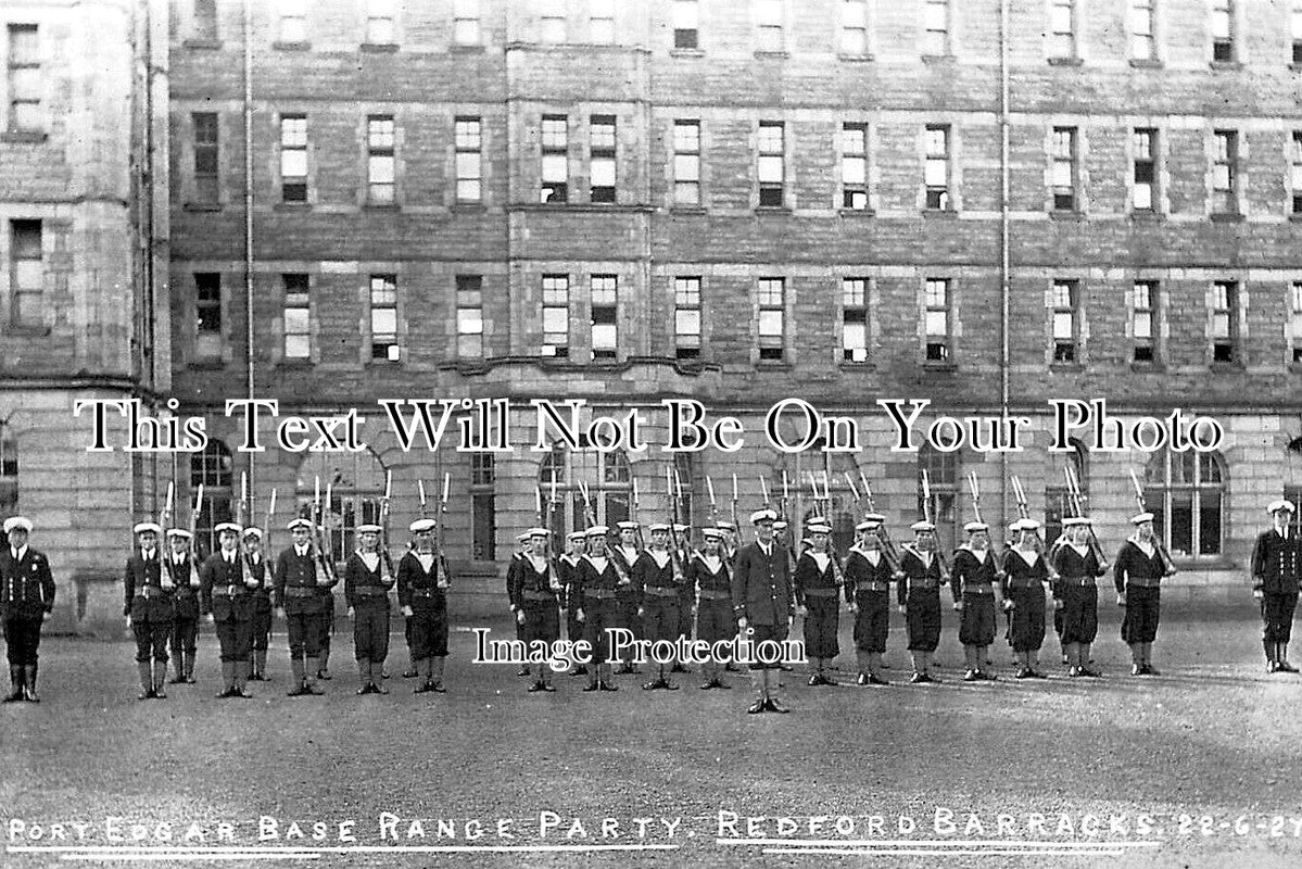 SC 4336 - Port Edgar Base Range Party, Redford Barracks, Edinburgh 192 ...