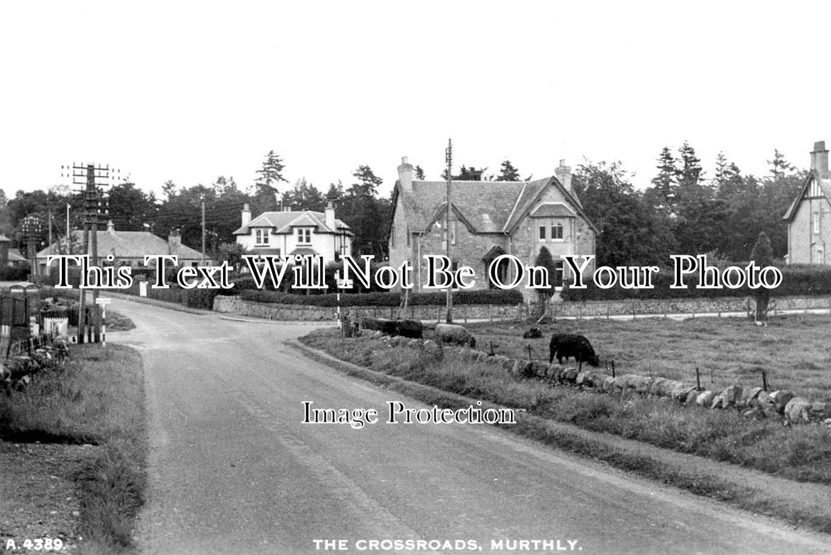 SC 4369 - The Crossroads, Murthly, Perthshire, Scotland – JB Archive