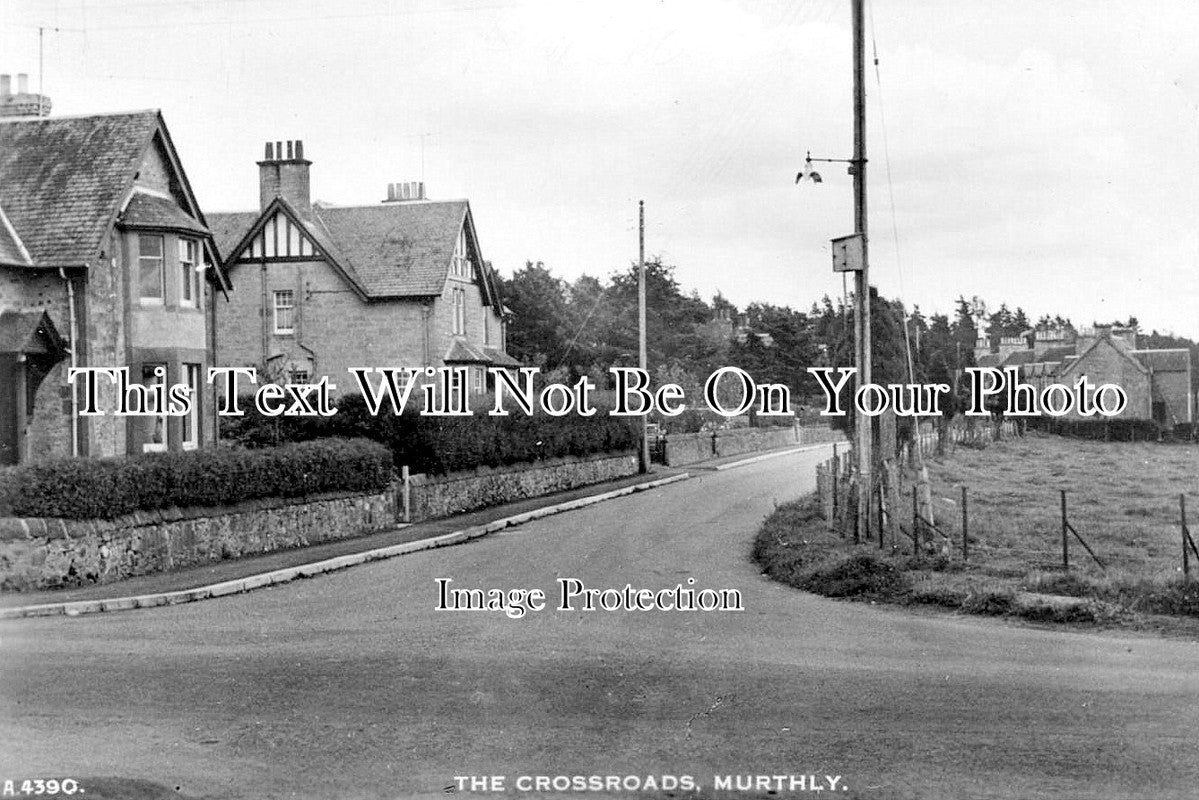 SC 4413 - The Crossroads, Murthly, Perthshire, Scotland – JB Archive