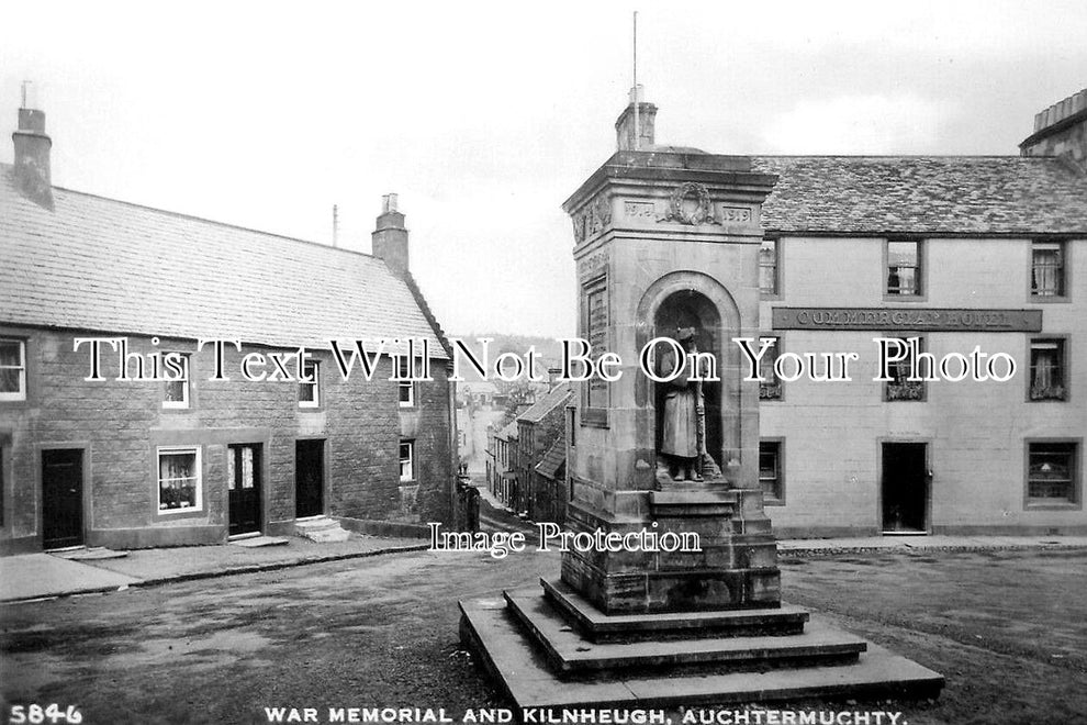 SC 462 - War Memorial & Kilnheugh, Auchtermuchty, Scotland – JB Archive