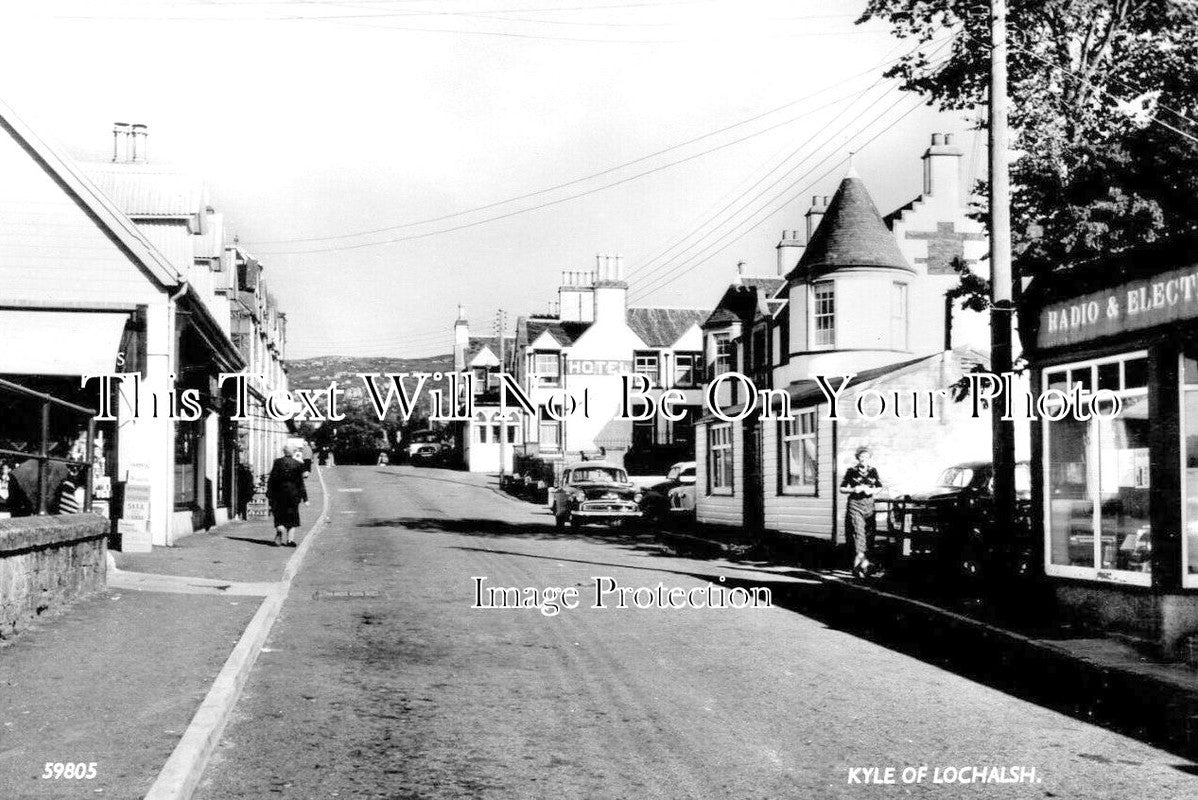 SC 485 - Kyle Of Lochalsh, Skye, Scotland c1960 – JB Archive