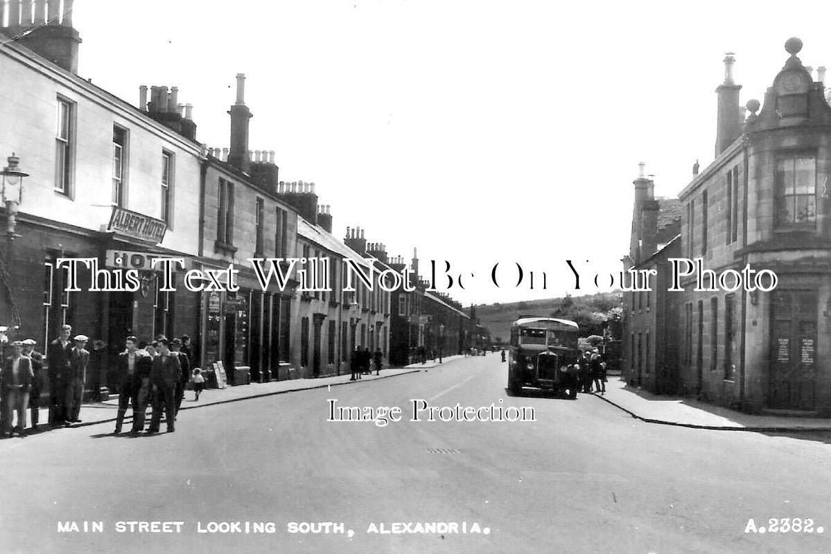 SC 526 - Main Street, Alexandria, Scotland – JB Archive