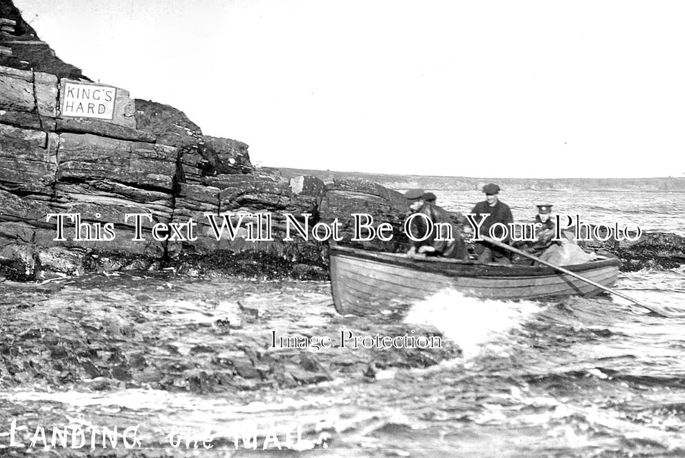 SC 625 - Landing The Mail, Kings Hard, Lurdy Flotta, Orkney, Scotland ...
