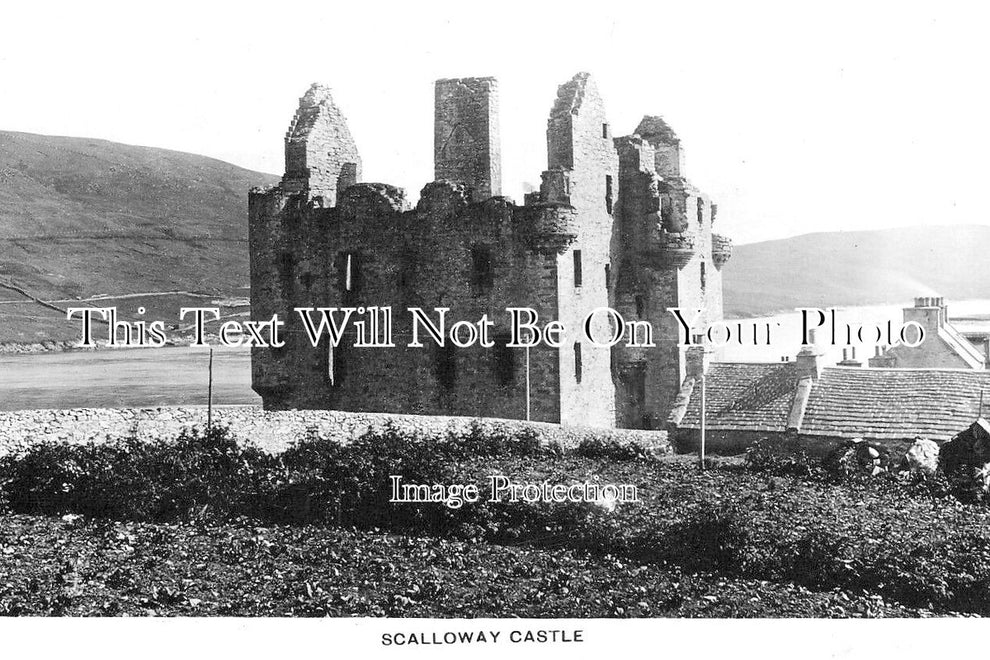 SC 634 - Scalloway Castle, Shetland, Scotland – JB Archive