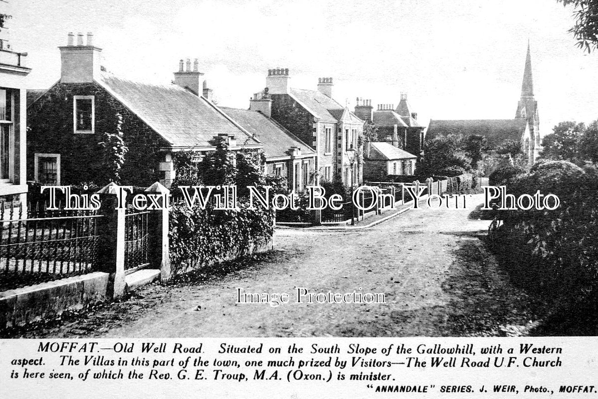SC 648 - Old Well Road, Gallowhill, Moffat, Scotland – JB Archive