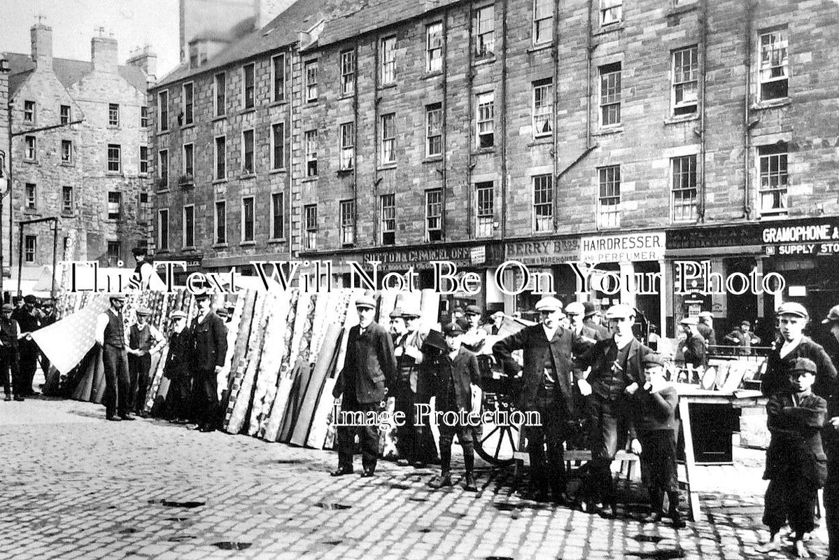 SC 713 - Green Market, Dundee, Scotland c1910 – JB Archive