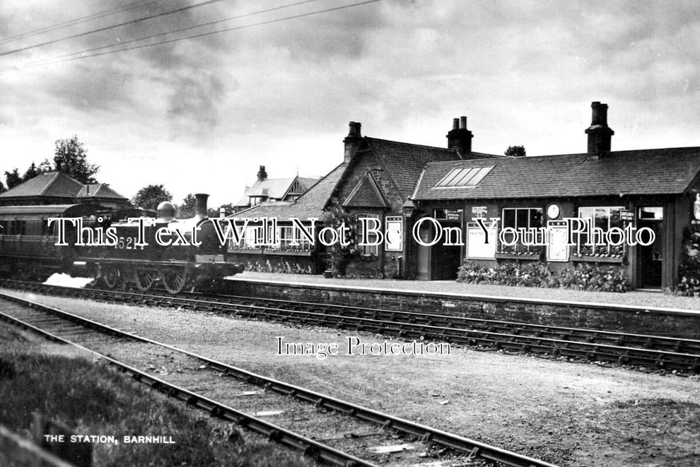 SC 829 - Barnhill Railway Station, Scotland c1950 – JB Archive