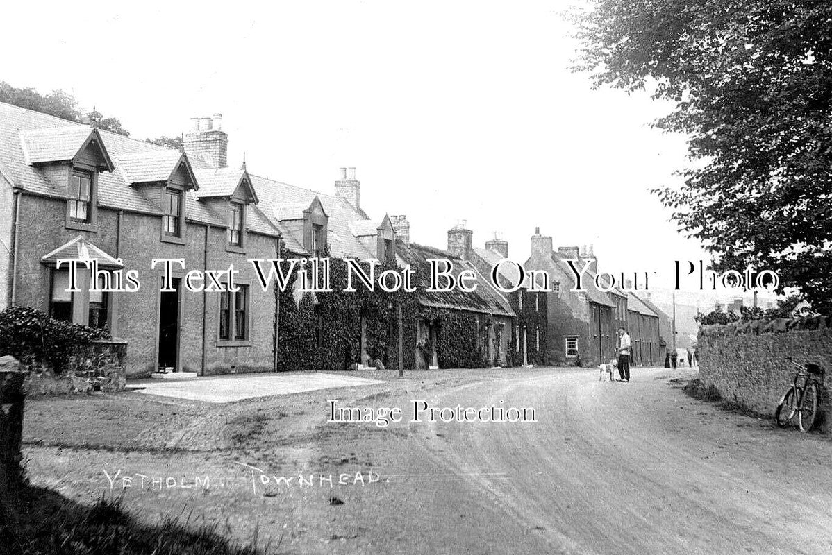 SC 900 - Yetholm Townhead, Scotland c1913 – JB Archive