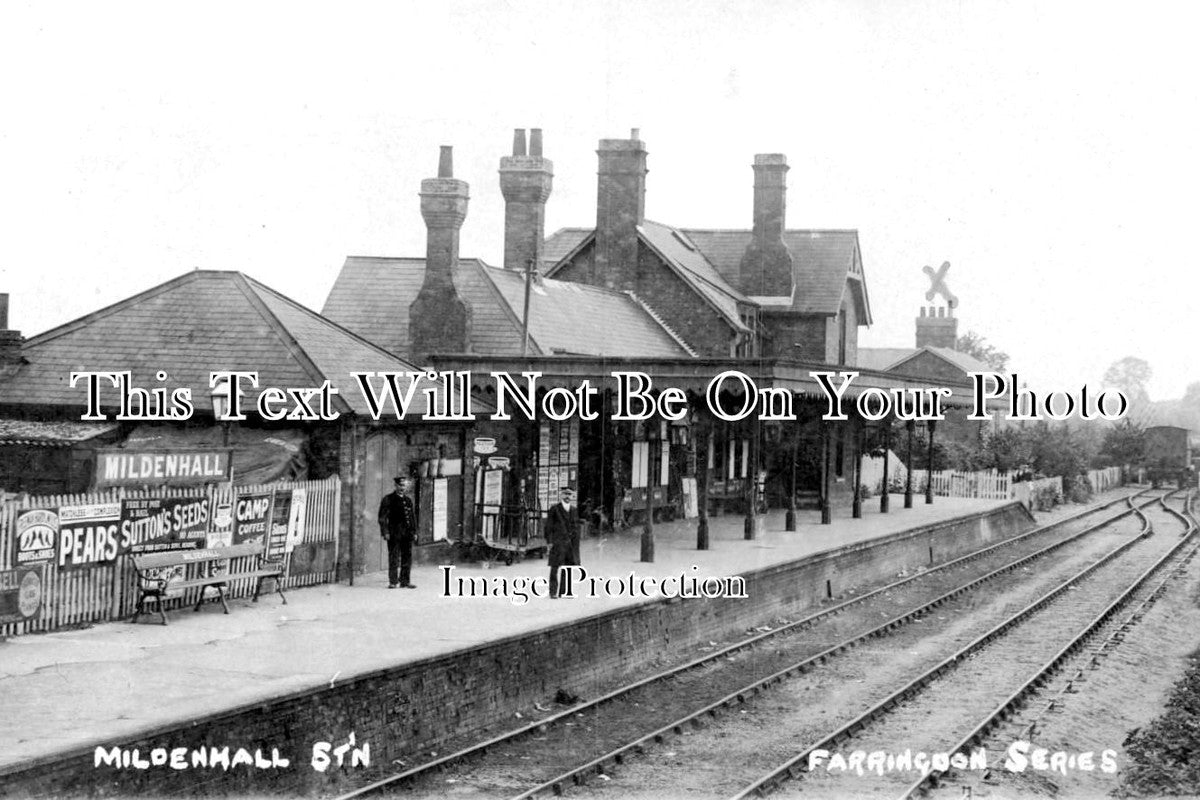SF 1448 - Mildenhall Railway Station, Suffolk – JB Archive