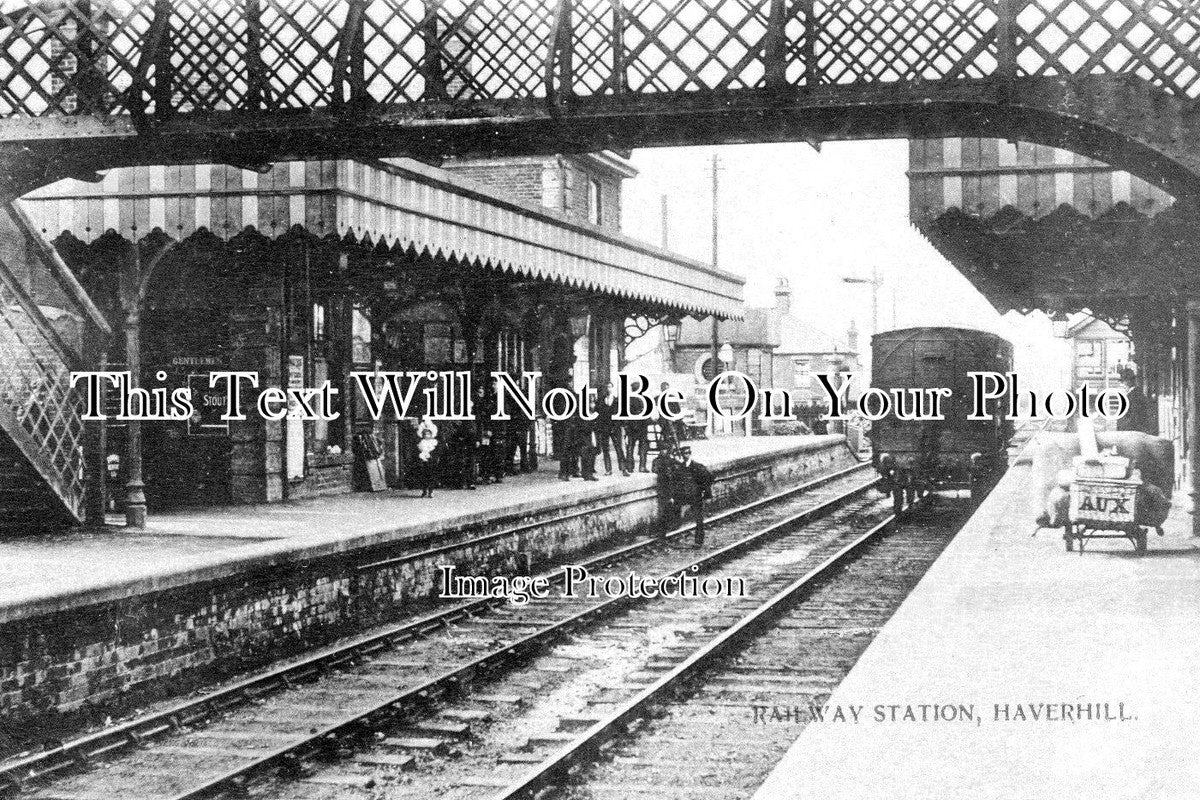 SF 1896 - Haverhill Railway Station, Suffolk – JB Archive