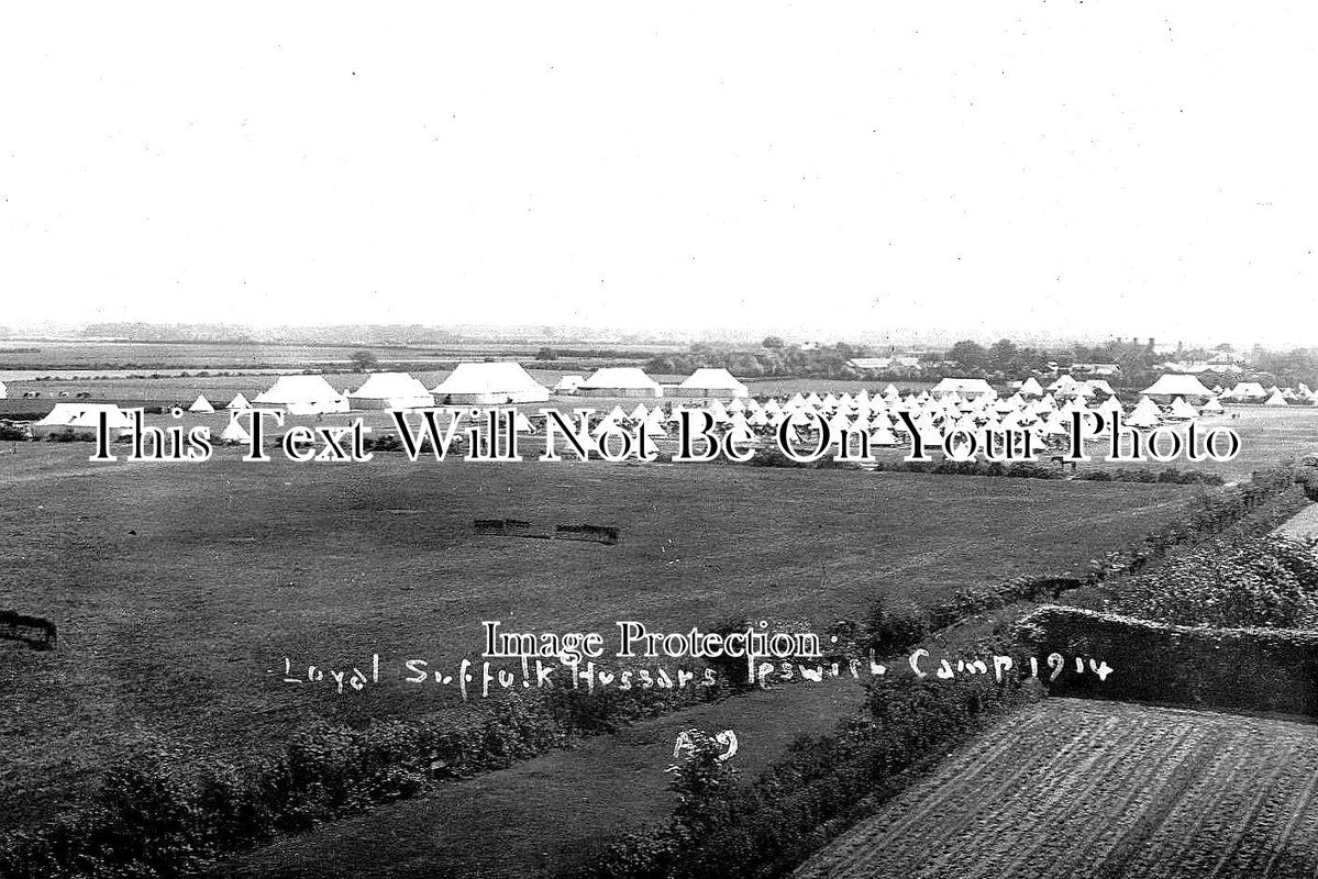 SF 1999 - Ipswich, Military Camp, Royal Suffolk Hussars 1914 – JB Archive