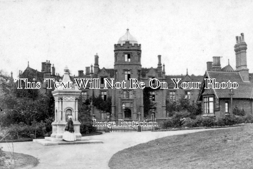 SF 275 - Ipswich School From Christchurch Park, Suffolk 1880s – JB Archive