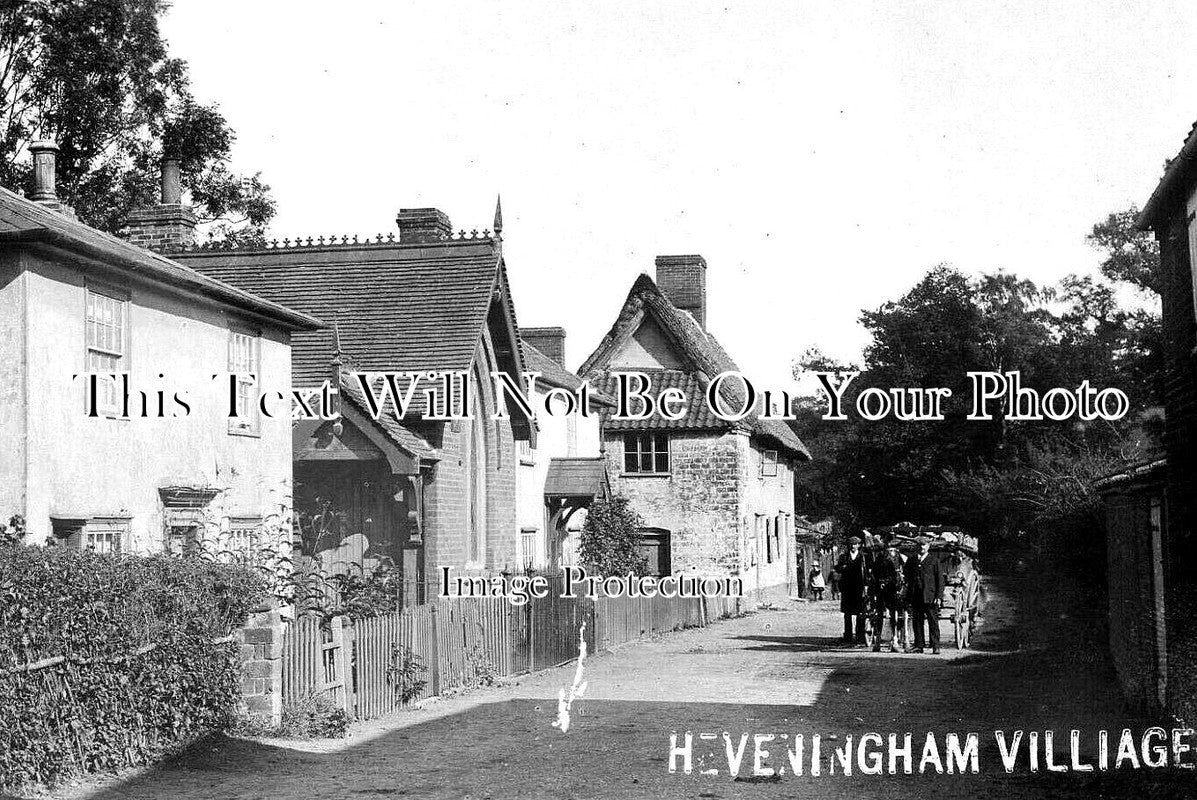 SF 2809 - Heveningham Village, Suffolk – JB Archive