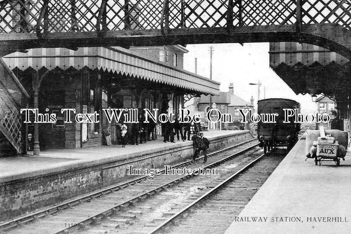 SF 3642 - Haverhill Railway Station, Suffolk – JB Archive