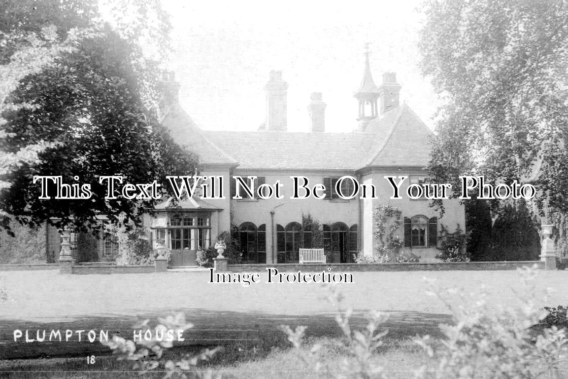 SF 3813 - Plumpton House, Whepstead, Suffolk – JB Archive