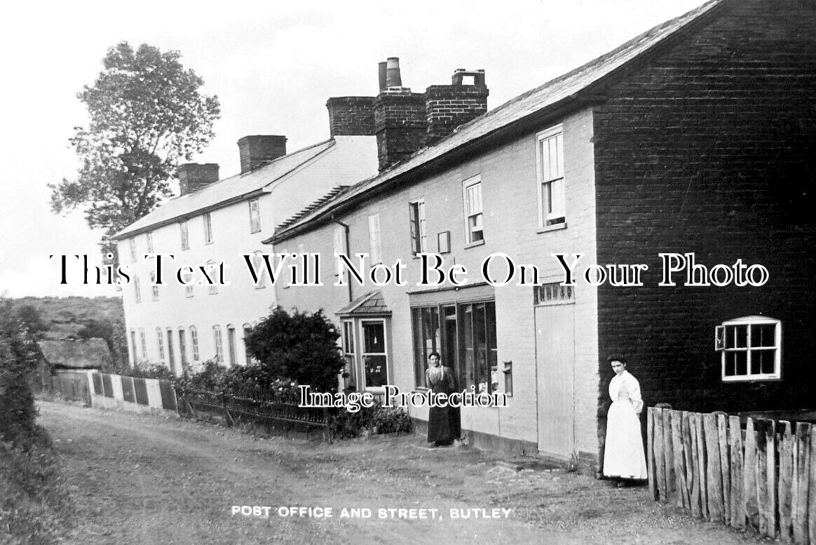 SF 4089 - Butley Post Office & Street, Suffolk – JB Archive