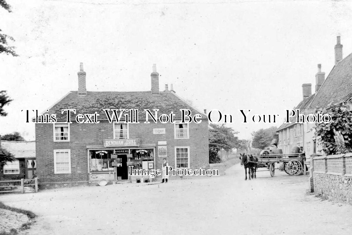 SF 546 - White Horse Pub, Rendham, Suffolk c1915 – JB Archive