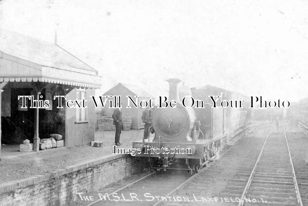 SF 615 - Laxfield Railway Station, Suffolk – JB Archive
