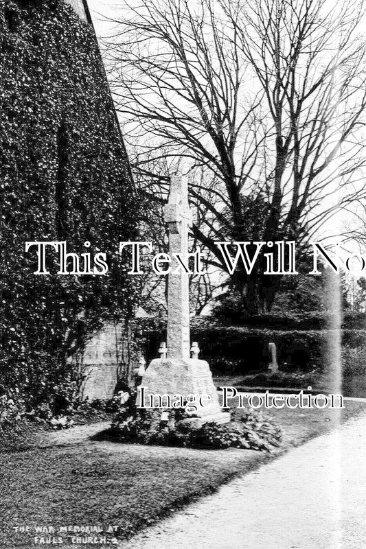 SH 1123 - Fauls War Memorial, Shropshire – JB Archive
